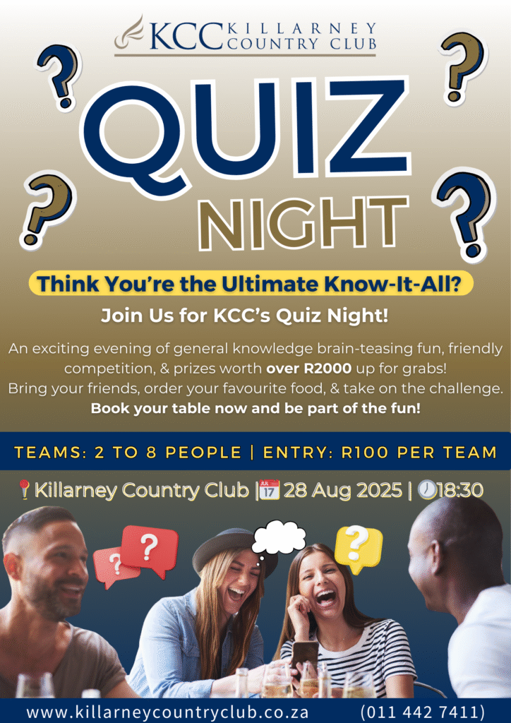 Comedy Night | KCC – Killarney Country Club & The Terrace Restaurant