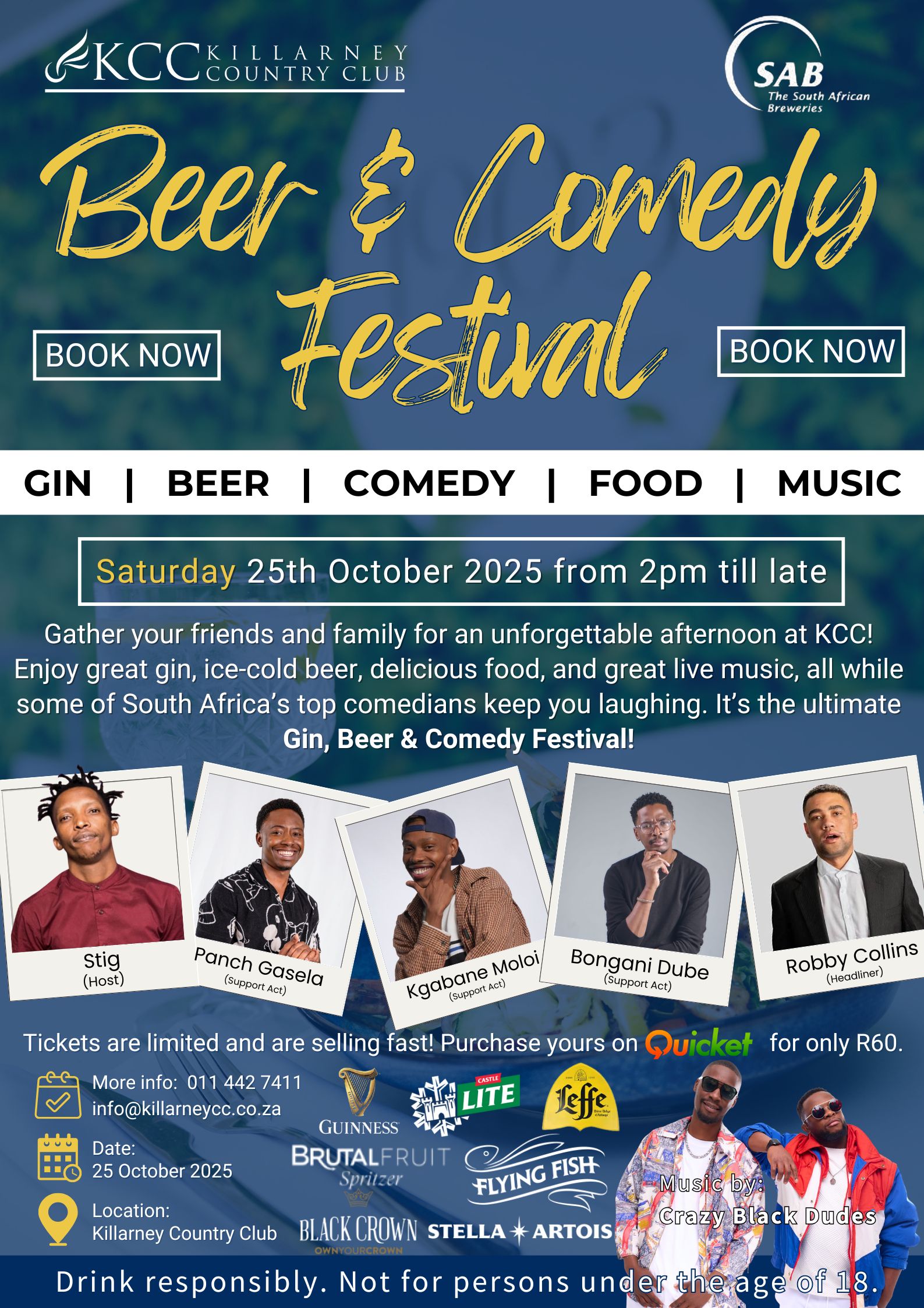 KCC Beer & Comedy Festival | KCC – Killarney Country Club & The Terrace ...
